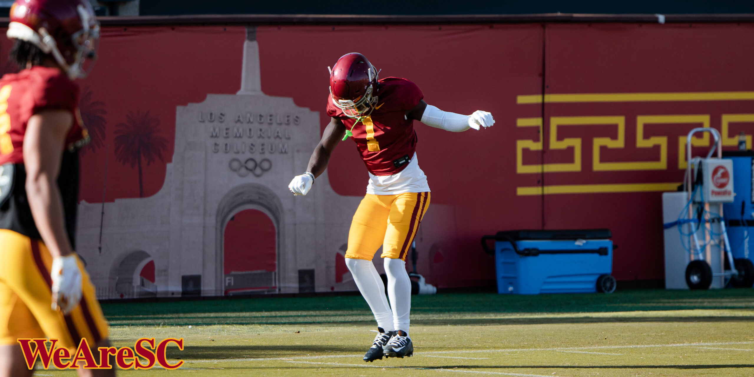 Zachariah Branch becomes first USC player with receiving, return ...
