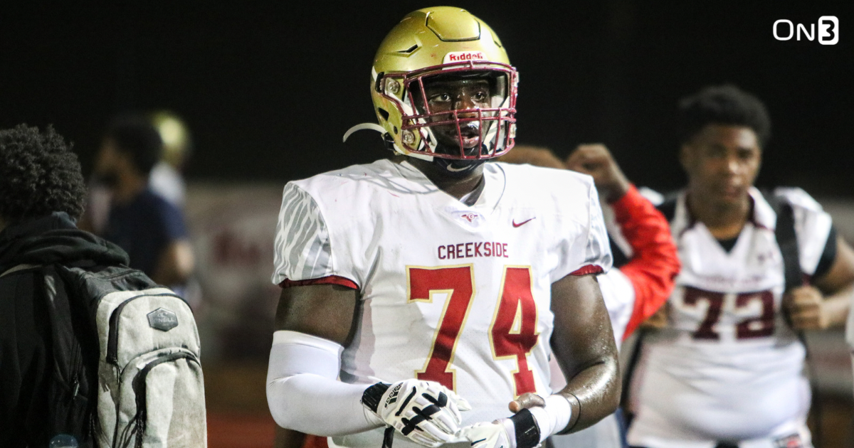 4-star OL Caleb Holmes will see a few of his contenders this spring