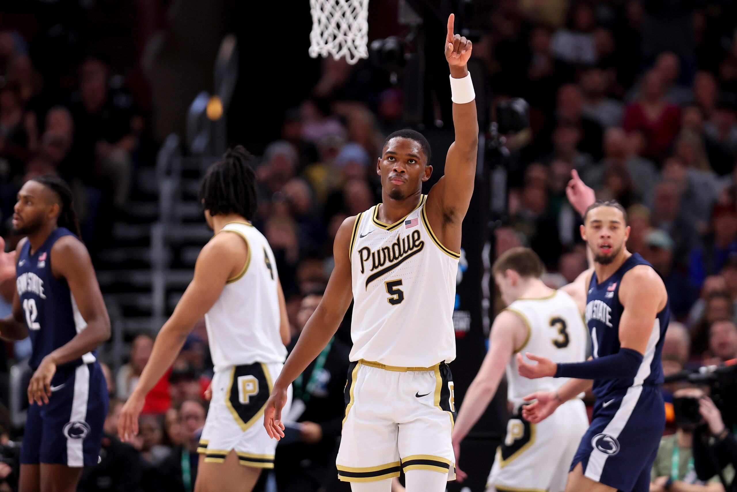 Passion for defense fuels Brandon Newman, Purdue during late-season ...