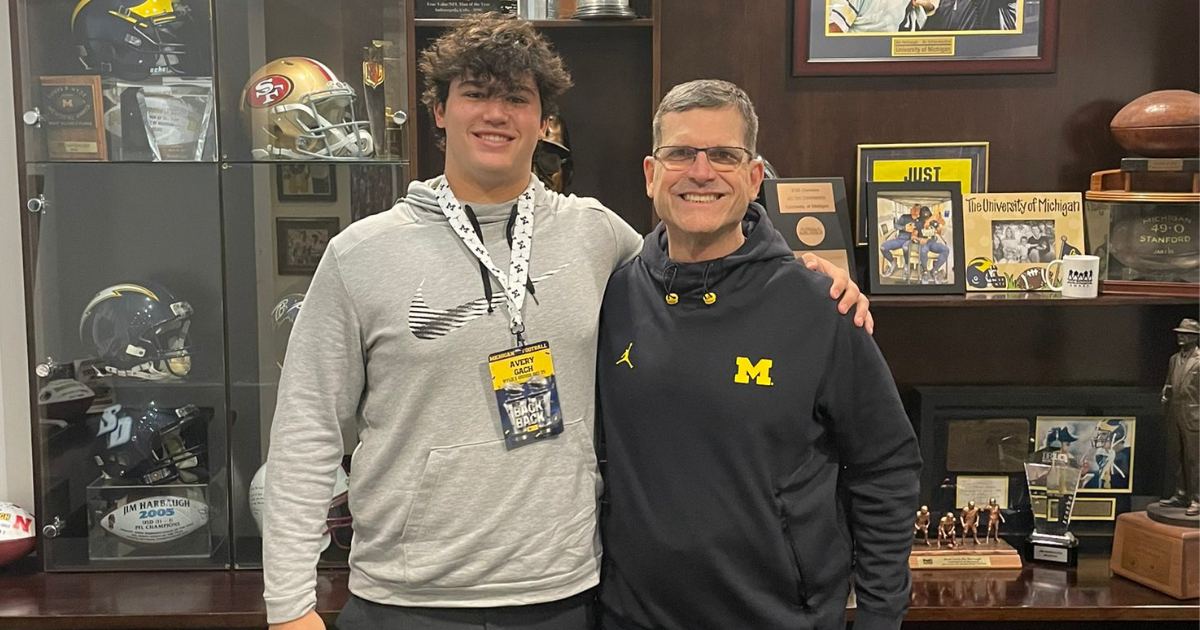 Michigan Recruiting: Father of 2025 OL Avery Gach talks visit