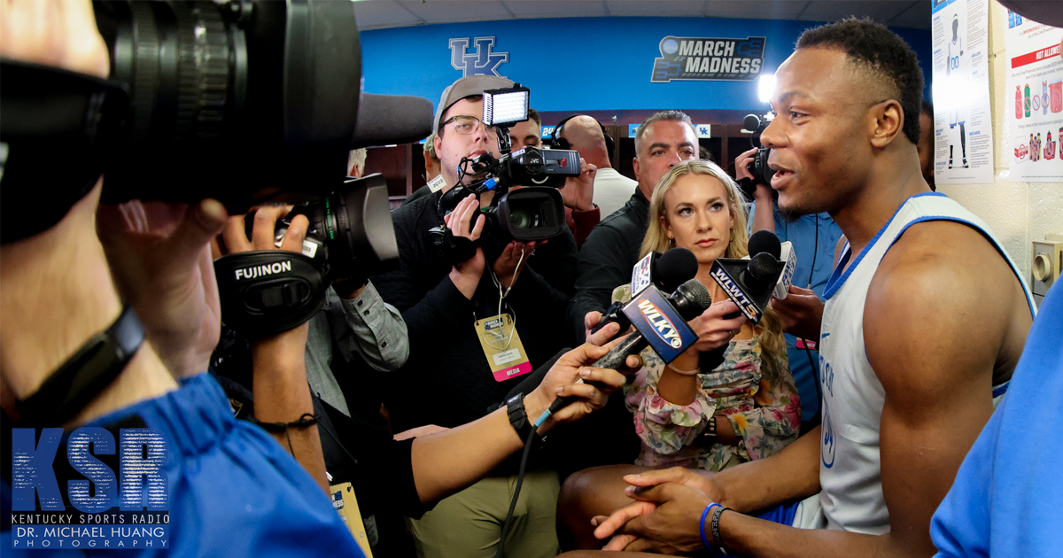 WATCH: Kentucky Player Interviews Outside Saturday's Practice - On3