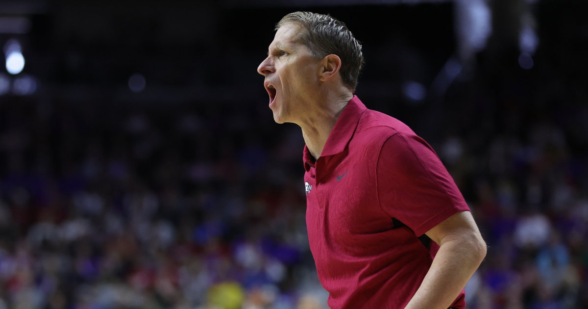 Eric Musselman shares what upset of No. 1 seed Kansas means for Arkansas - On3