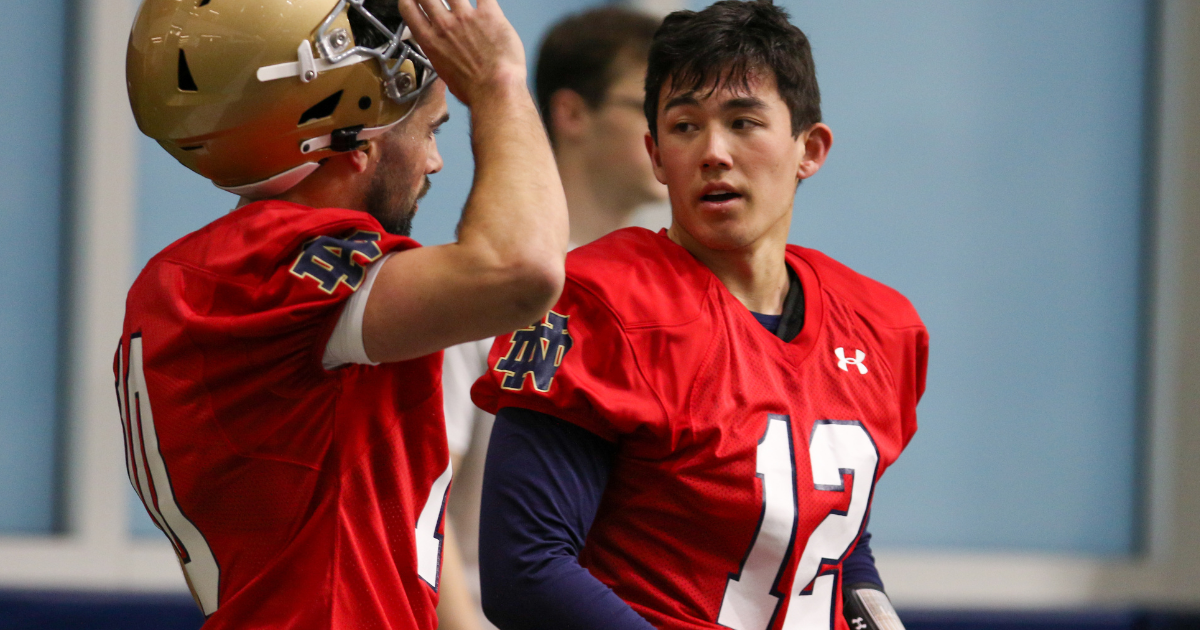 Notre Dame spring football breakdown with Blue & Gold staff