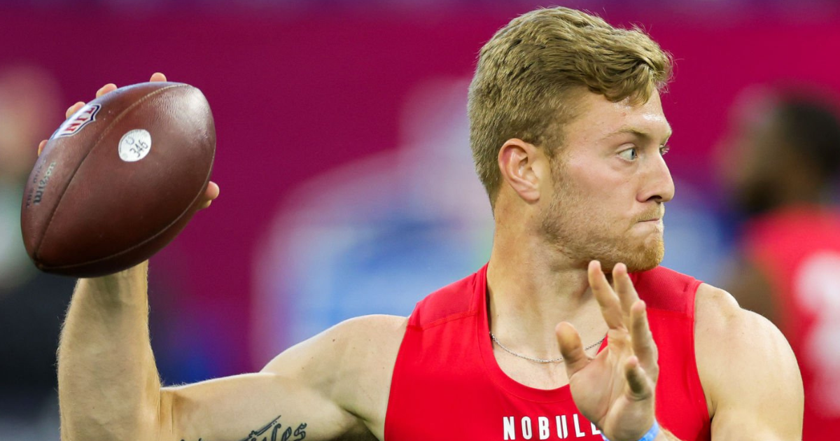 WATCH: Will Levis flashes 'cannon' arm during Kentucky Pro Day - On3