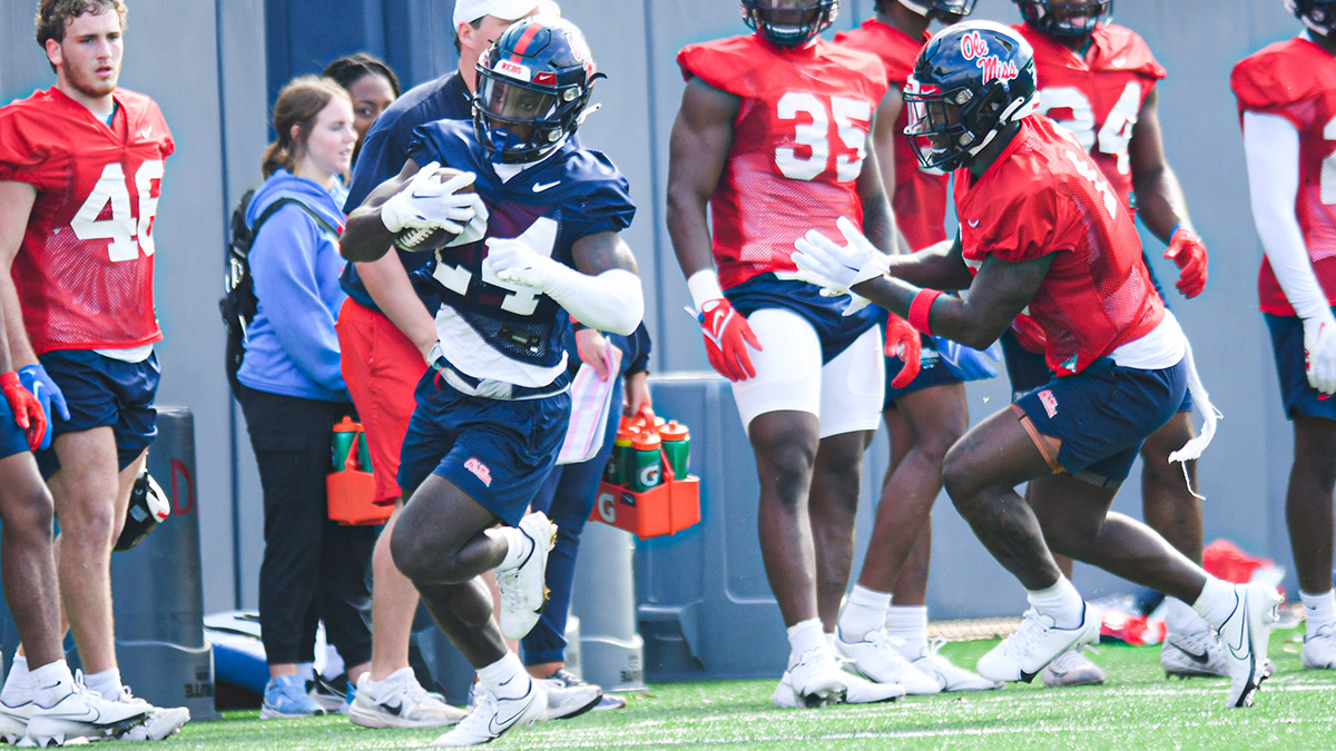 Ole Miss returners showing improvement first week of spring drills