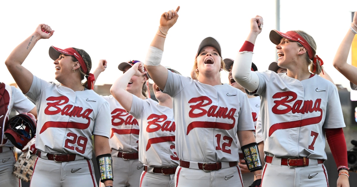 LOOK: Alabama softball trolls Tennessee after snapping 20-game win ...