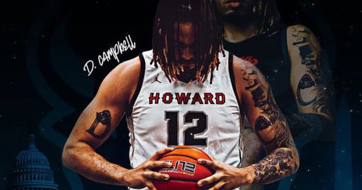 Former Notre Dame forward Dom Campbell transfers to Howard