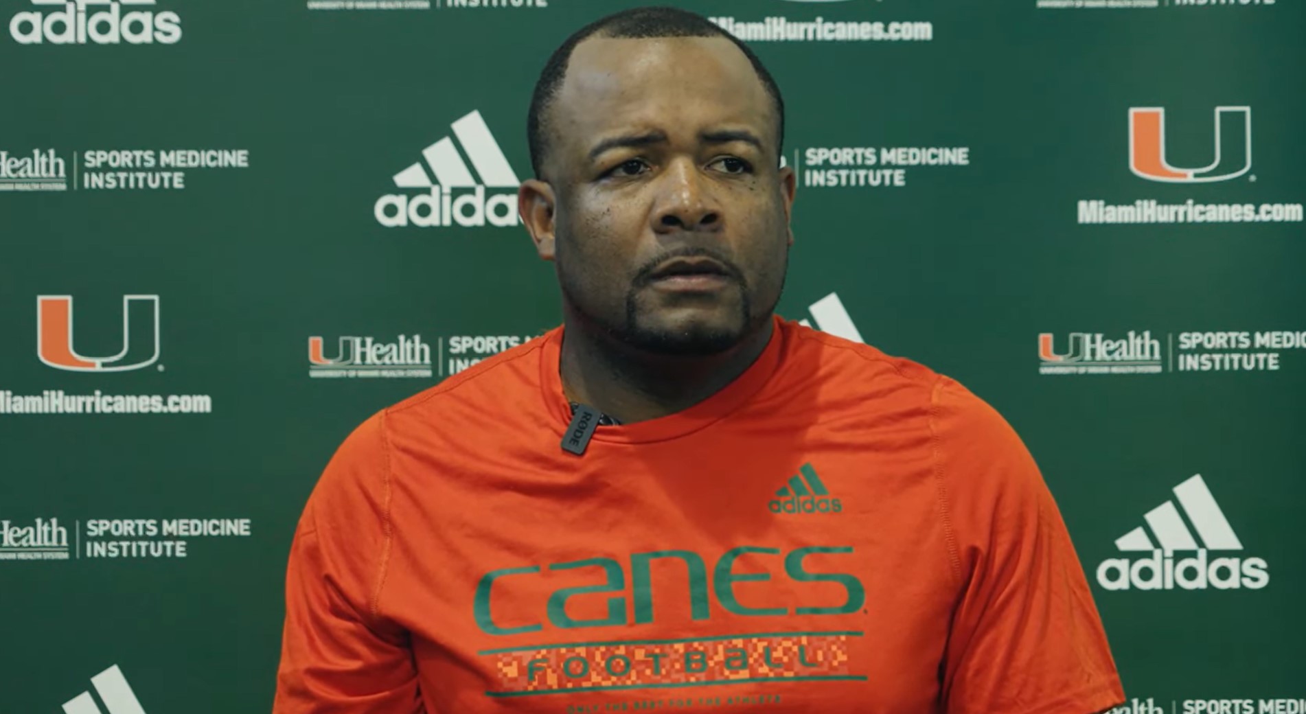 Miami RB coach Tim Harris, Jr. shares take on his room