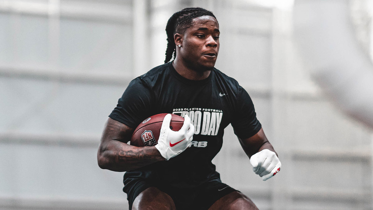 Zach Evans was able to 'get everything right' in time for Pro Day