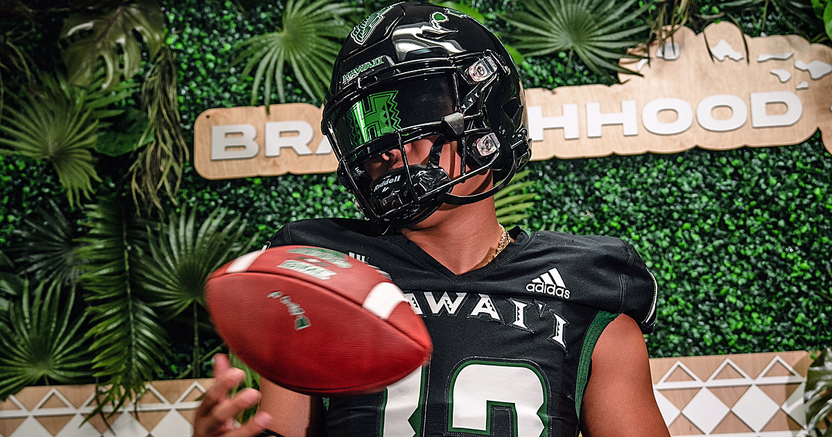 Micah Alejado, 3-star QB, commit to Hawaii - On3