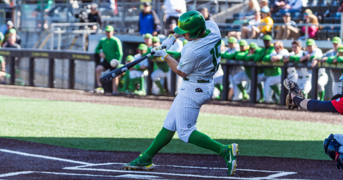 Drew Cowley leads Oregon to 8-5 win over Arizona to complete series ...