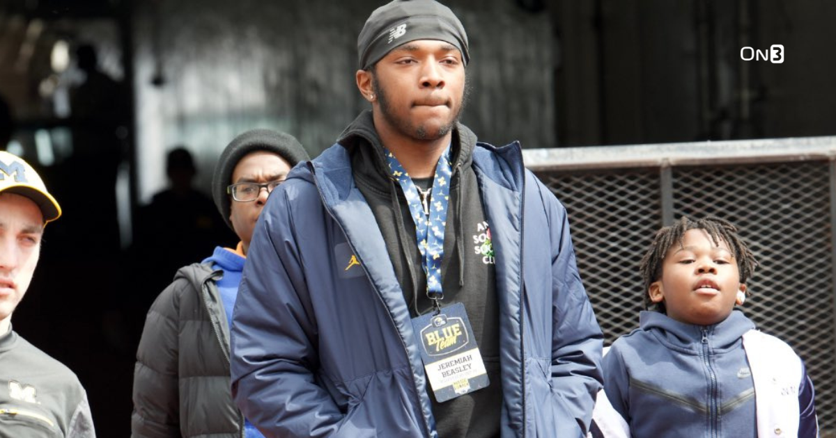 Michigan Recruiting: LB commit Jeremiah Beasley talks BBQ visit