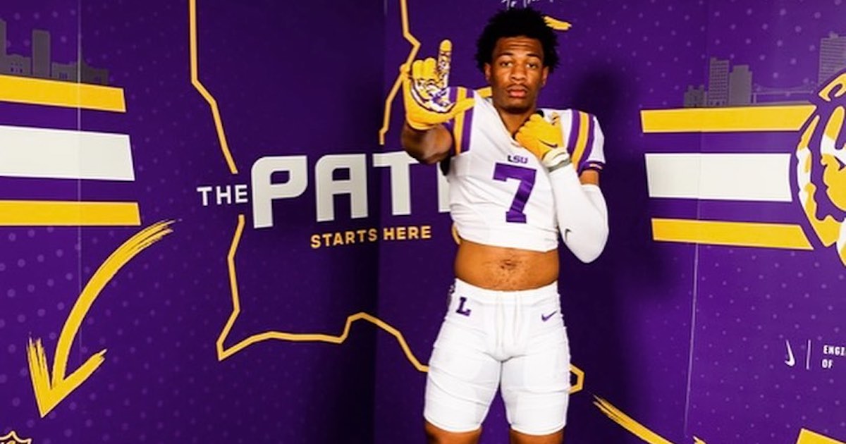 Top 100 EDGE CJ Jackson loves LSU visit, eyes more visits - On3