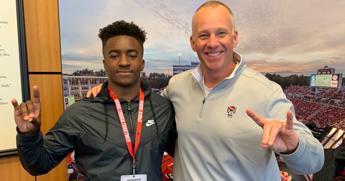 4-star '25 RB Justin Baker recaps NC State visit - On3