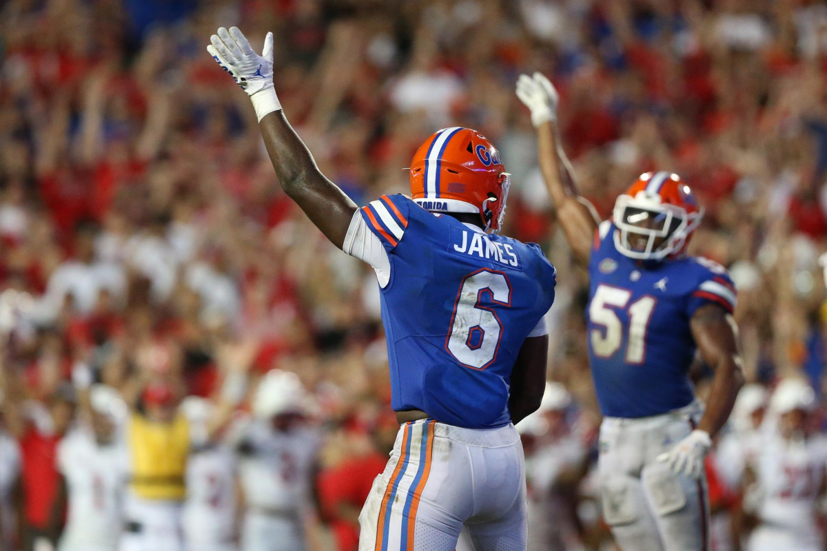 Florida Gators LB Shemar James is ‘a whole different player’ now