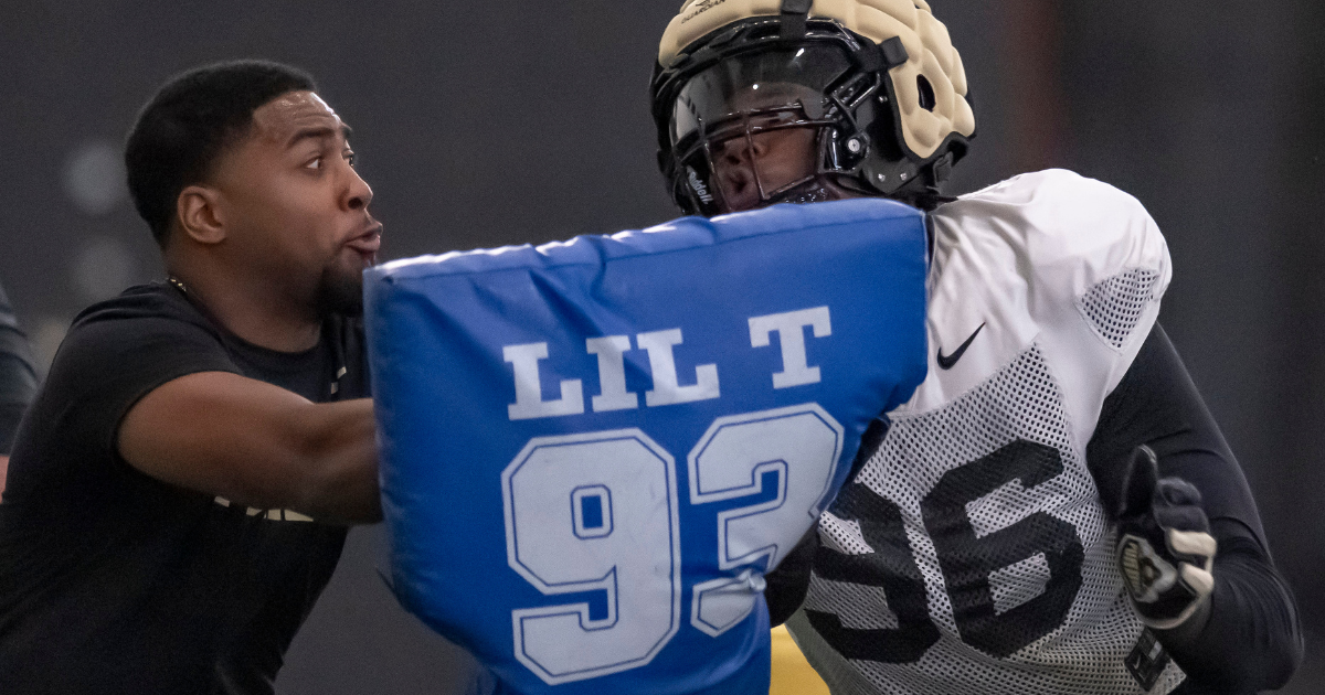 OLB Khordae Sydnor quick study of new Purdue defense that looks to ...