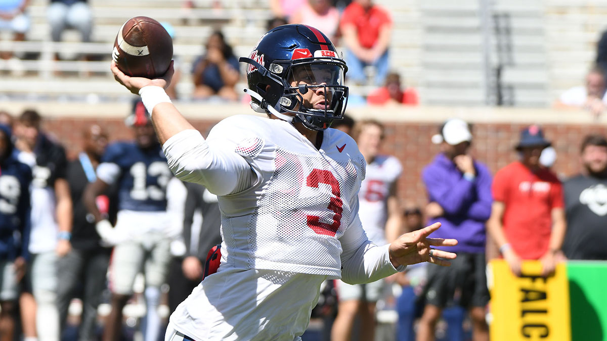 Ole Miss quarterbacks getting praise from teammates this spring