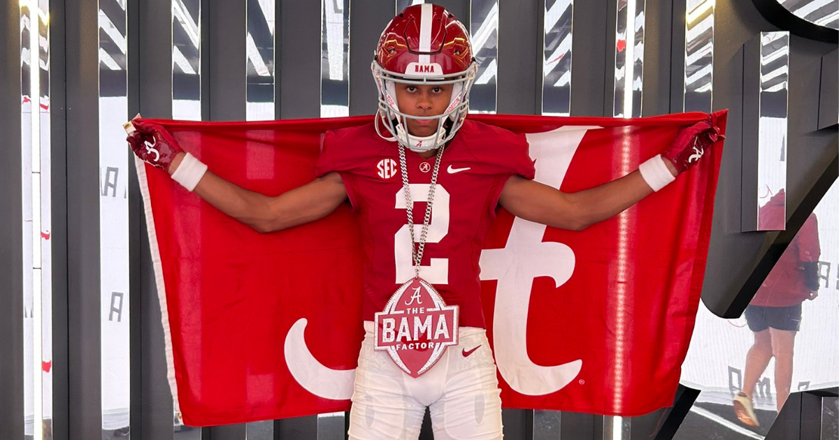2026 WR Devin Carter has Alabama in his top three following visit ...