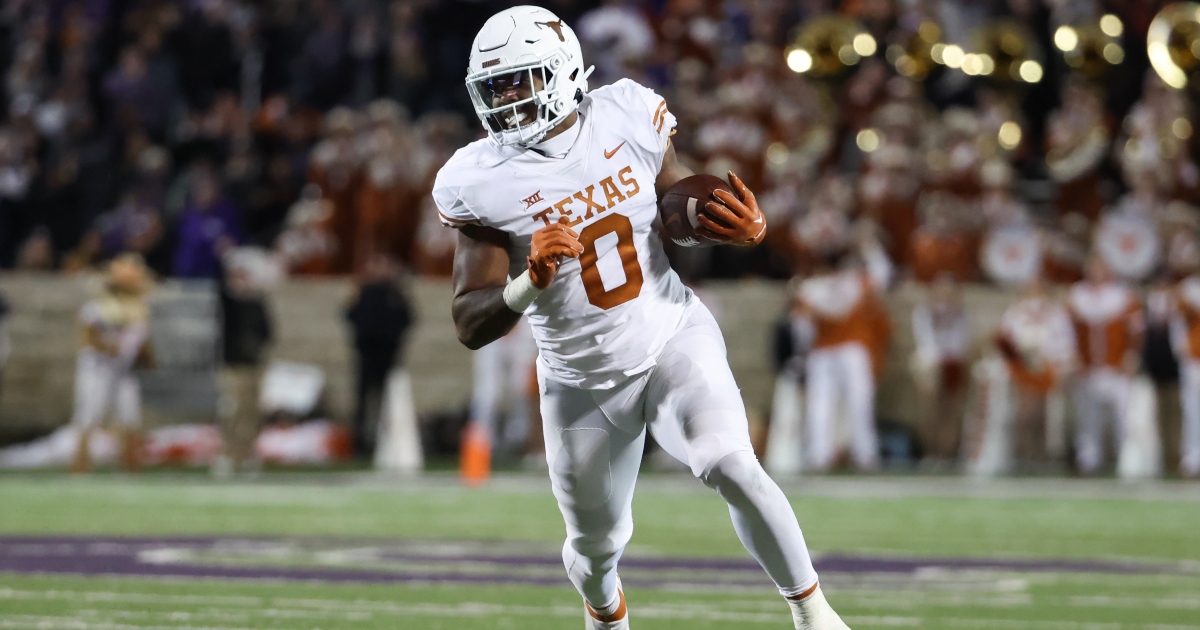 Ja'Tavion Sanders reveals how Texas offense has grown in offseason - On3