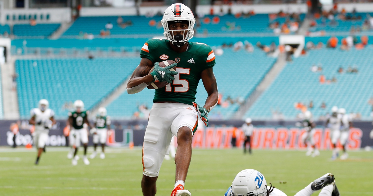Jacolby George says Miami's offense is 'more explosive' than before - On3