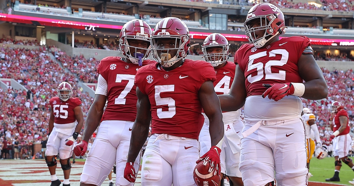 Roydell Williams says Alabama's offense still working on 'the small ...