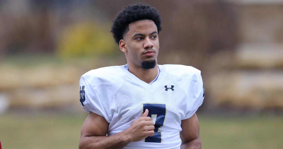 Notre Dame CB Jaden Mickey nominated for Good Works Team