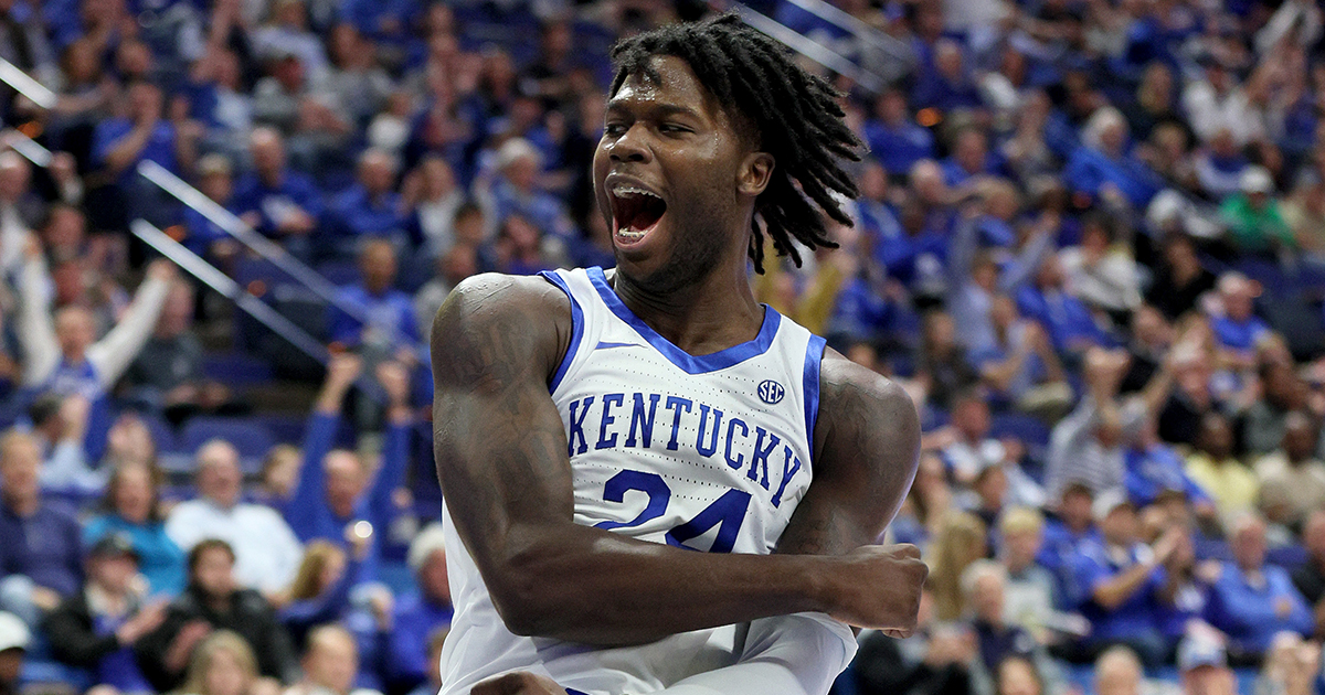 Chris Livingston to stay in 2023 NBA Draft, will not return to Kentucky ...