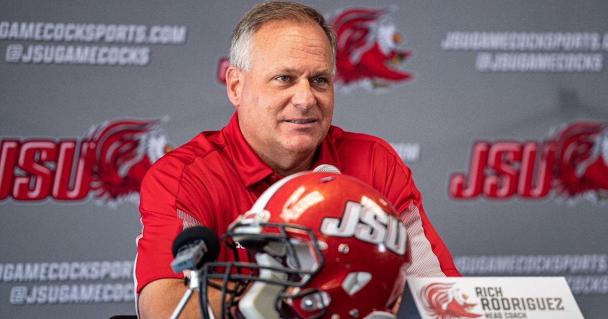 Rich Rodriguez on potential spring game vs. Alabama, Auburn: 'Give me a ...