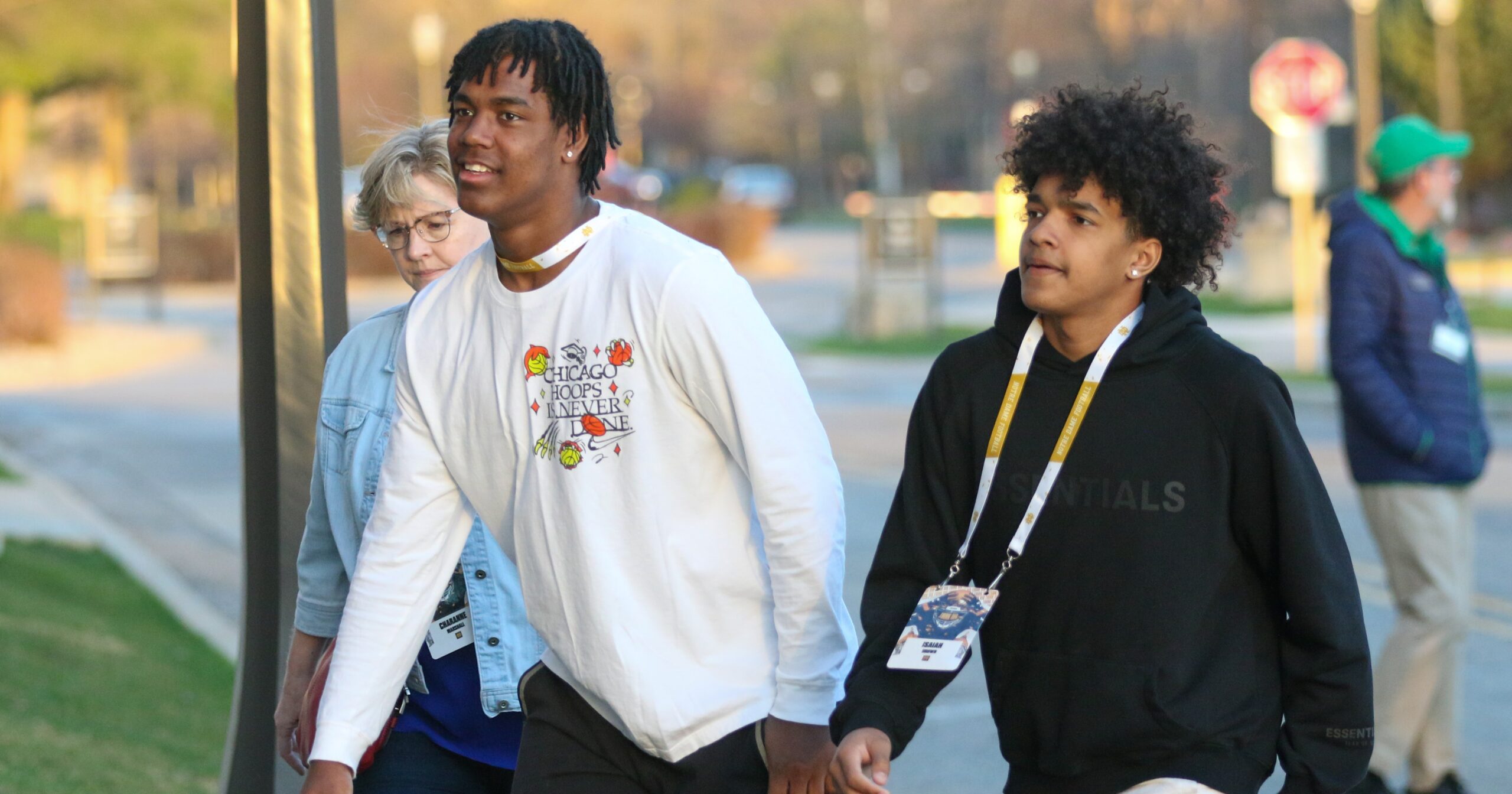 Four-star DL Nathaniel Marshall details second Notre Dame visit