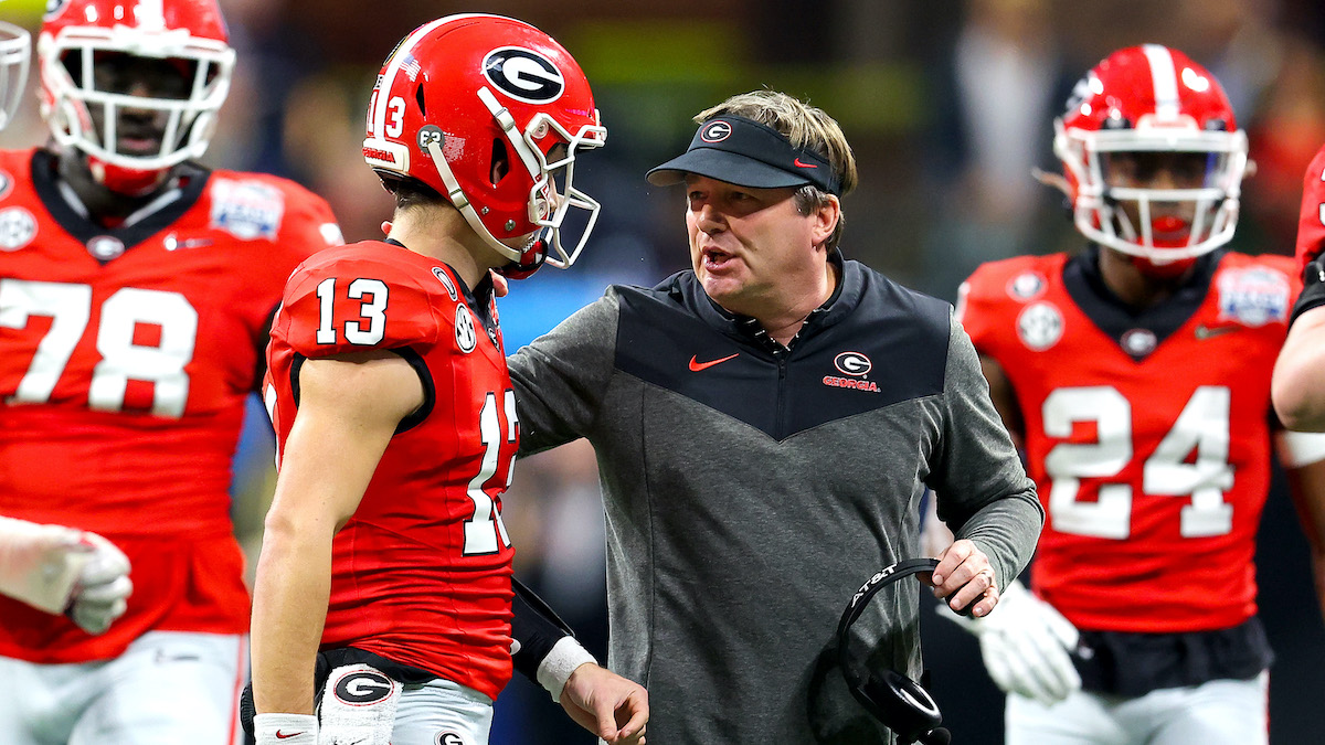 Kirby Smart explains what he's looking for from his starting quarterback