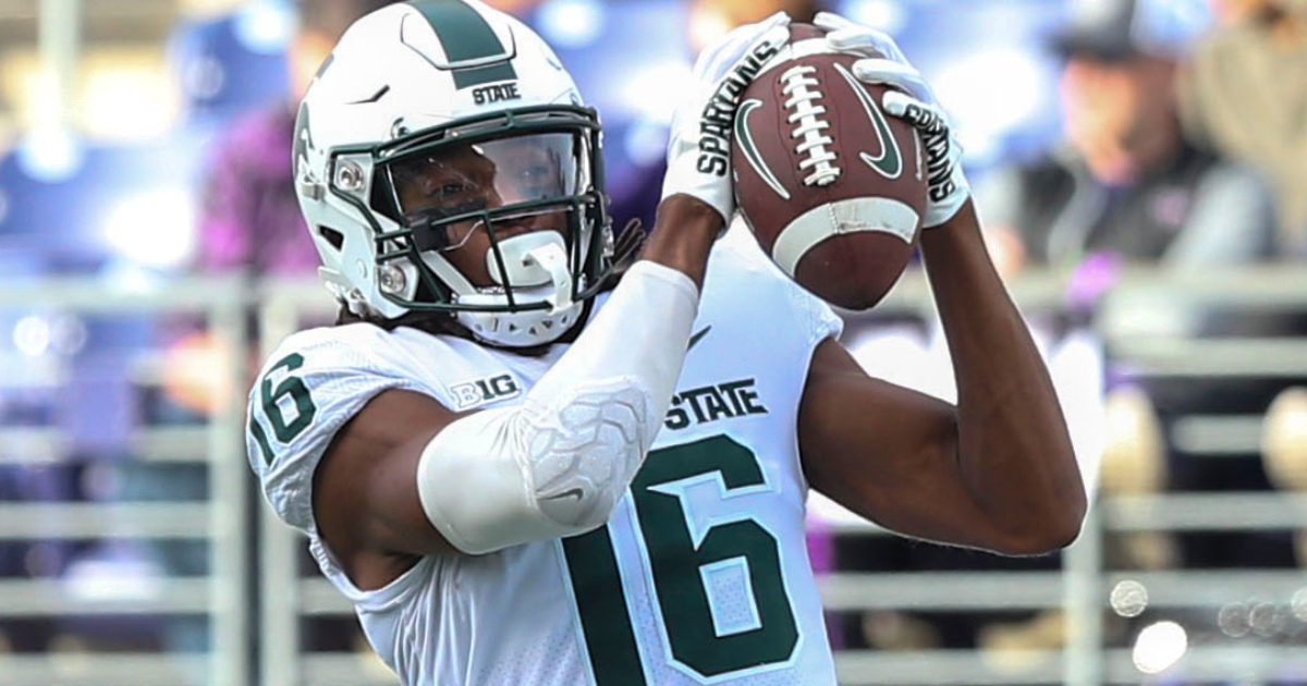 Injuries behind him, Michigan State WR Christian Fitzpatrick 'itching ...