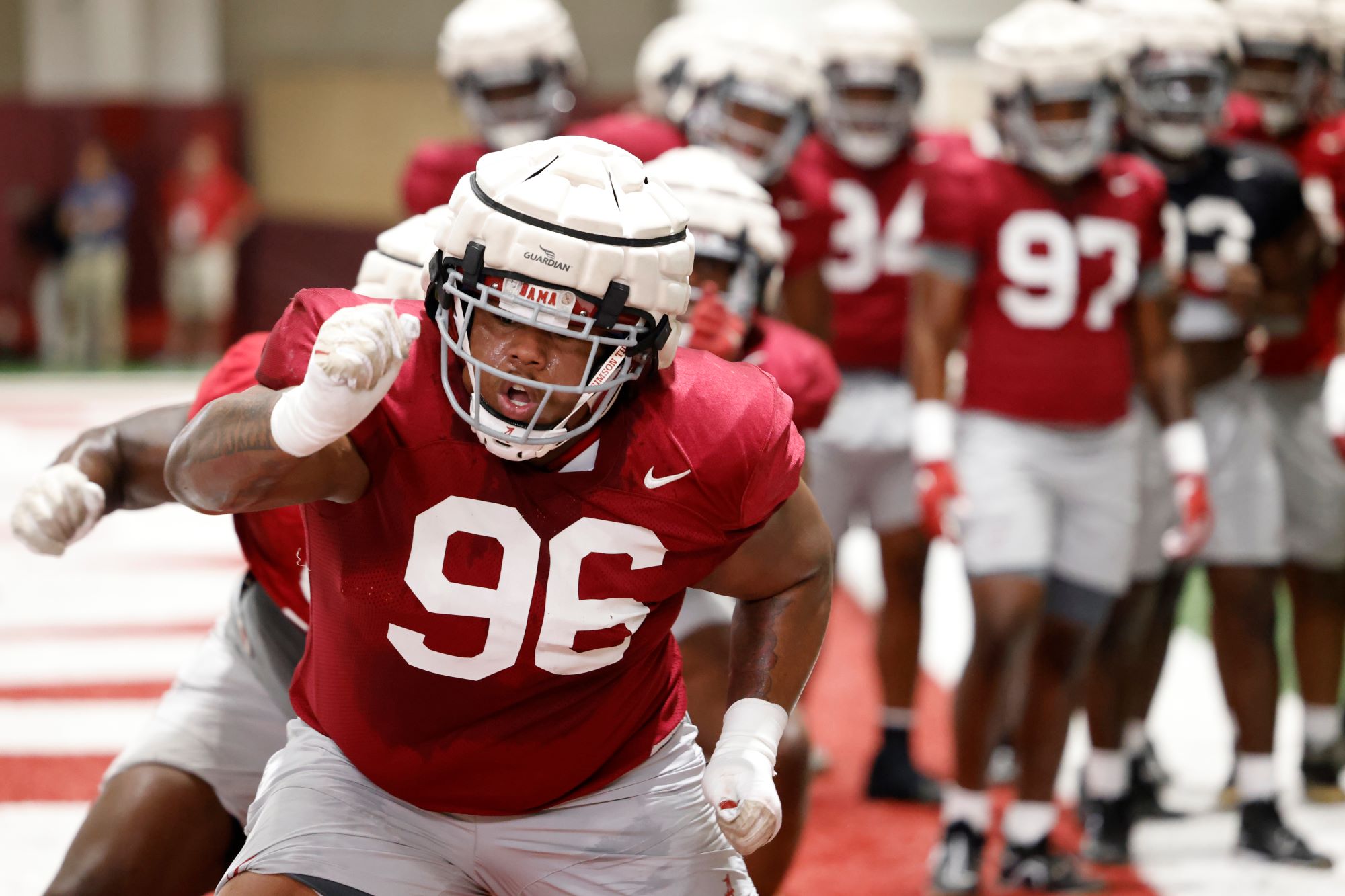 LOOK: Alabama holds final practice ahead of second spring scrimmage