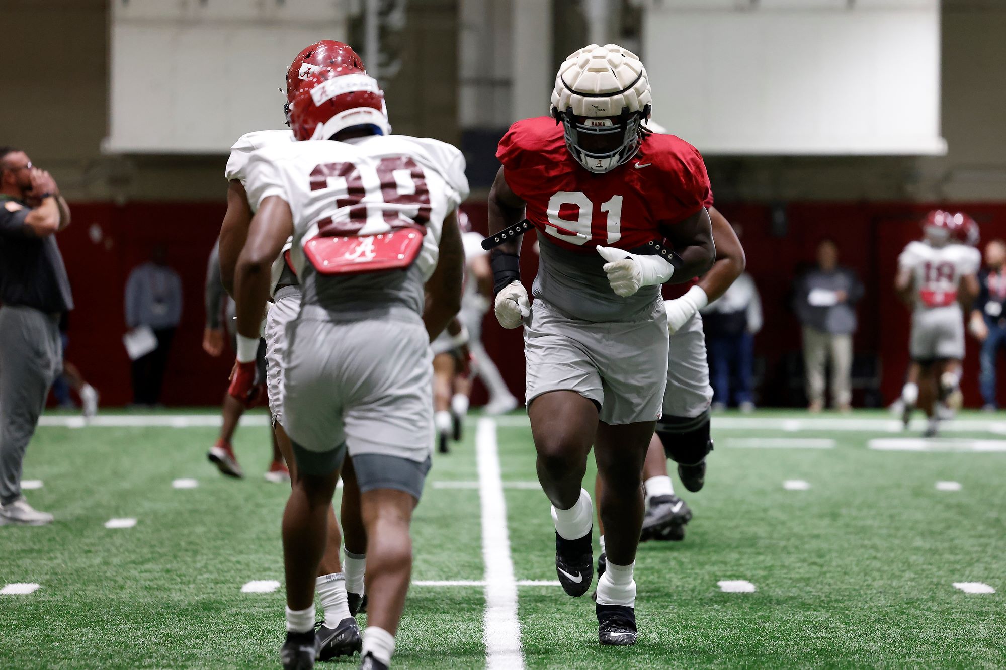 LOOK: Alabama holds final practice ahead of second spring scrimmage