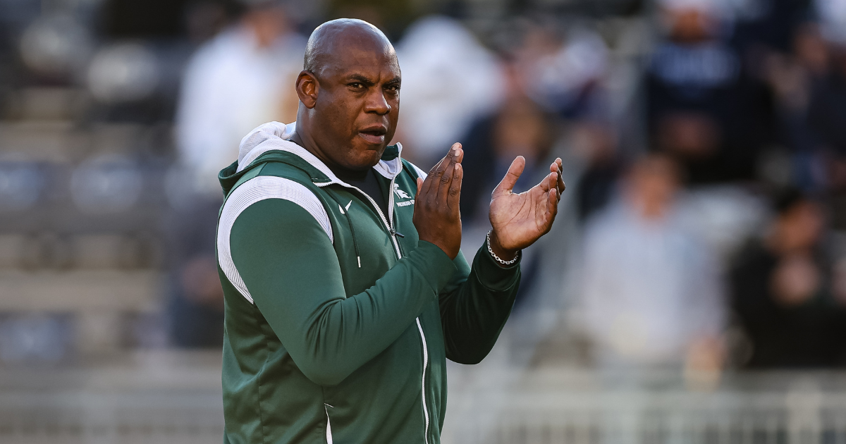 Michigan State's Mel Tucker pleased with QB competition