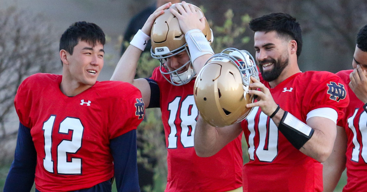 Late spring Notre Dame quarterback update: Why it's not time to panic