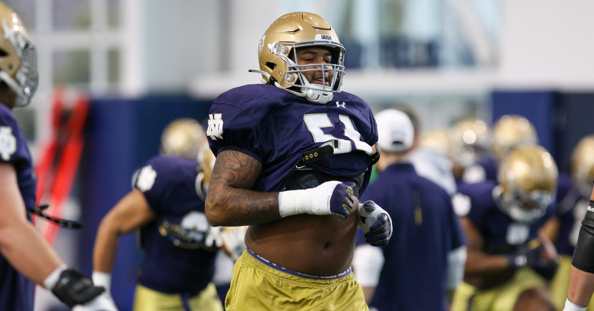 74 days until Notre Dame football: Appreciation for Blake Fisher's health