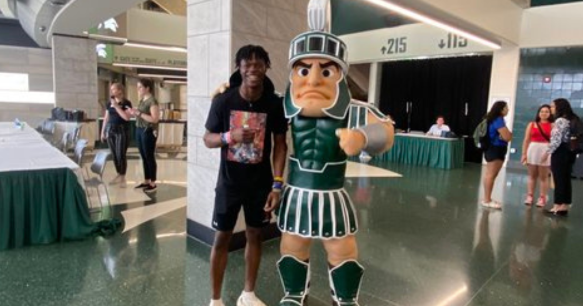 2024 cornerback Samuel Madu visits Michigan State days after offer - On3
