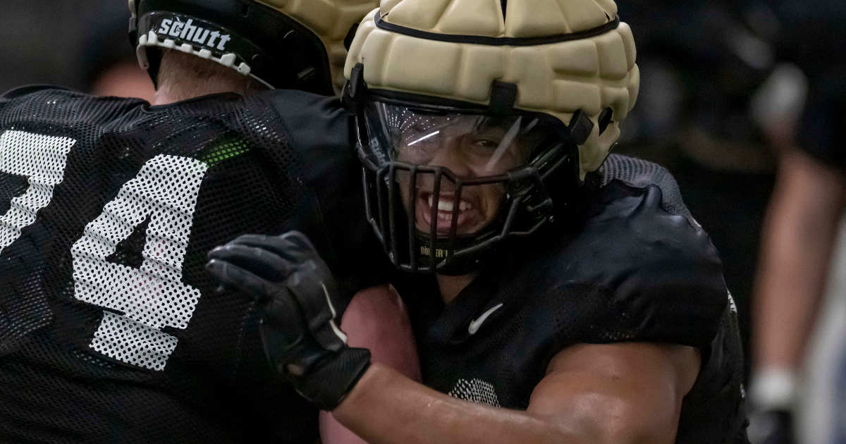 Time is now for Purdue OL Marcus Mbow, who's poised for big things - On3