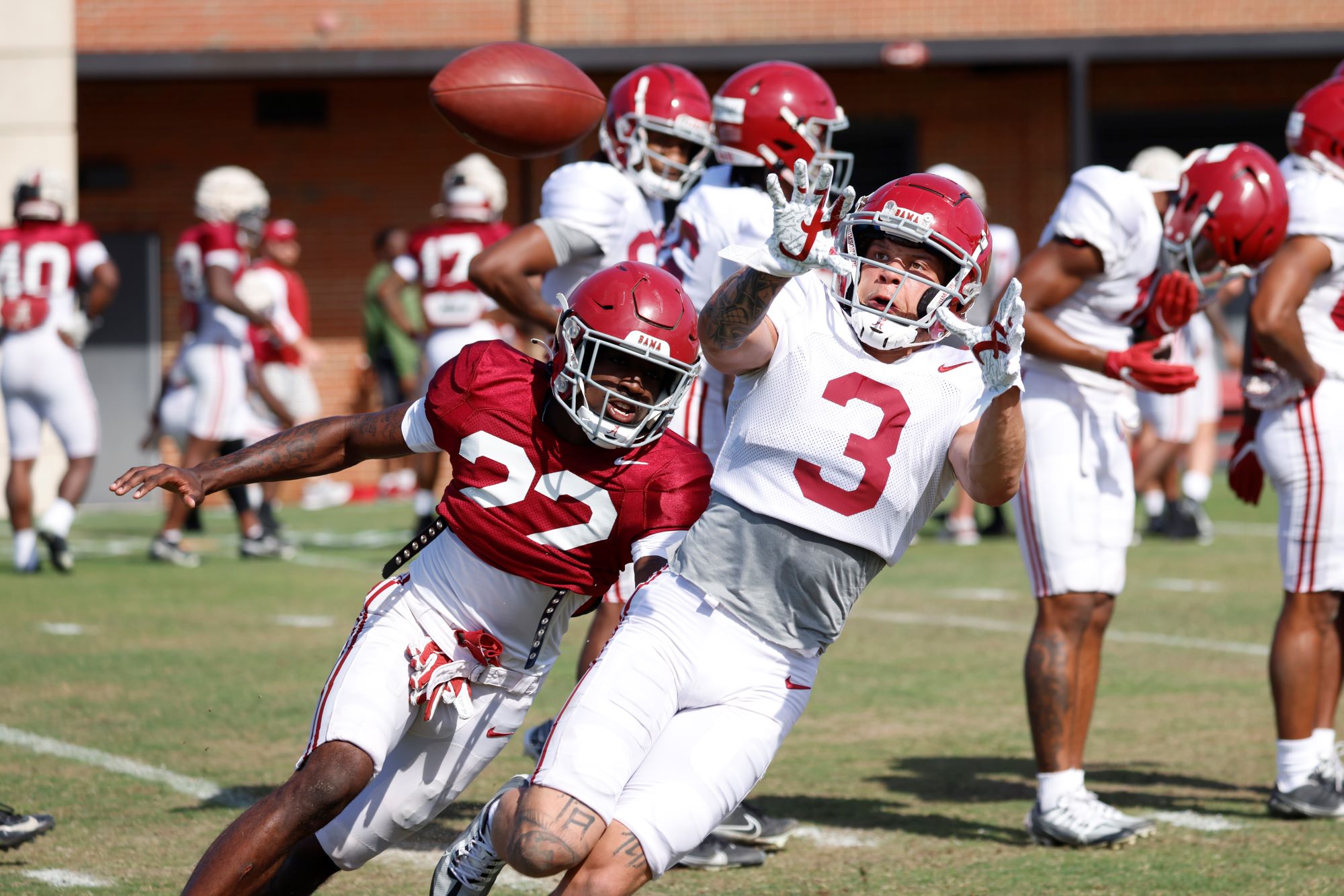 LOOK: Alabama takes the field for 13th practice of spring - On3
