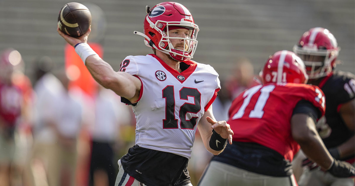 Brock Vandagriff says his decision-making improved this spring