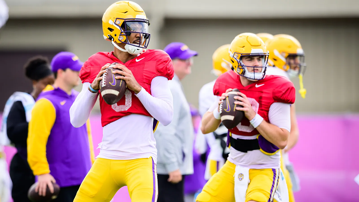 Spring Game Storylines For Every Position Group On Lsus Offense On3