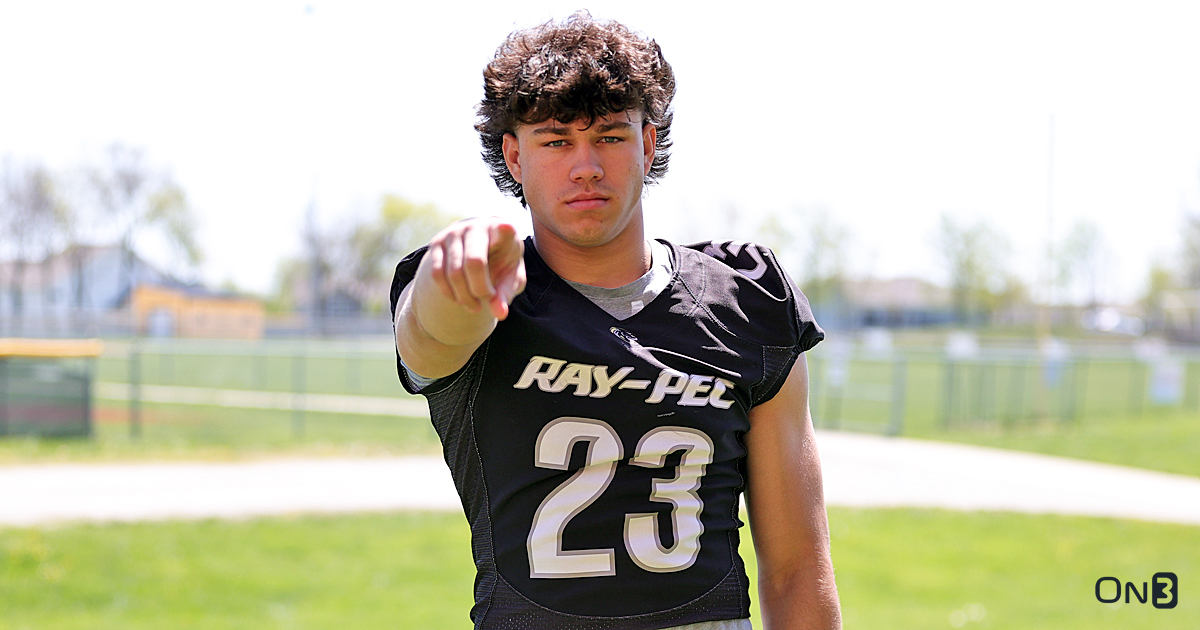 2024 TE Jaden Reddell includes Notre Dame in his top five