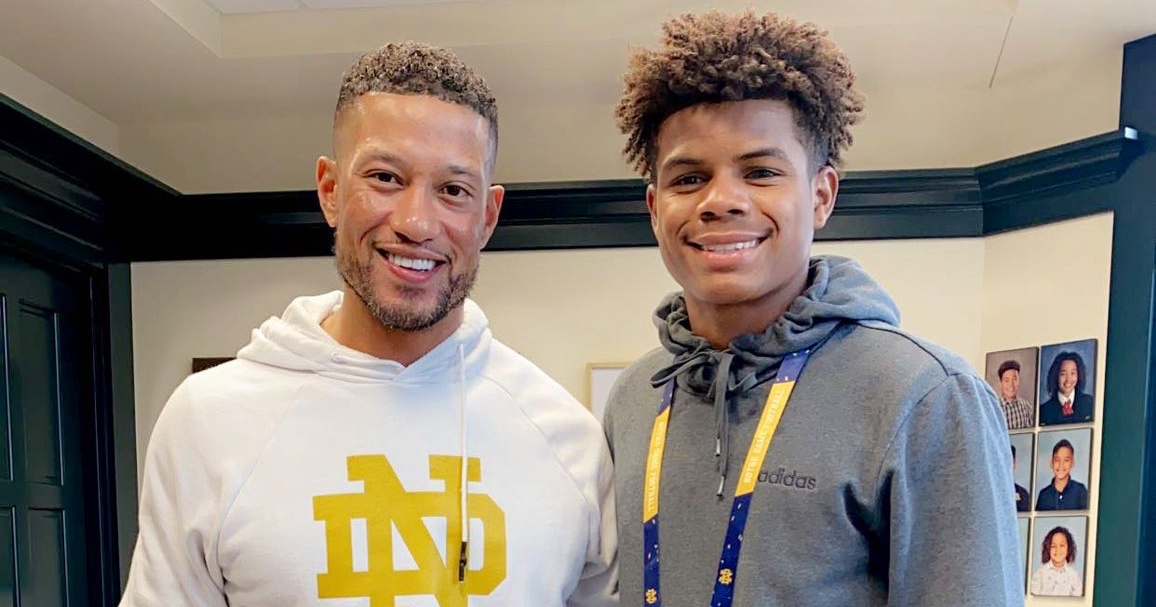 2024 Texas safety Oliver Miles recaps first Notre Dame visit