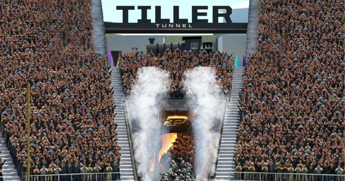 Tiller Tunnel ensures former Purdue coach's legacy: 'He never felt it ...