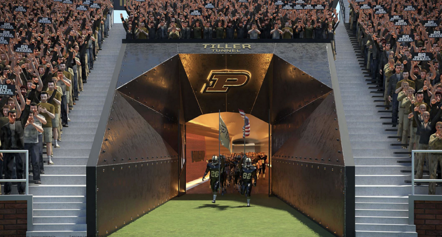 Tiller Tunnel ensures former Purdue coach's legacy: 'He never felt it ...