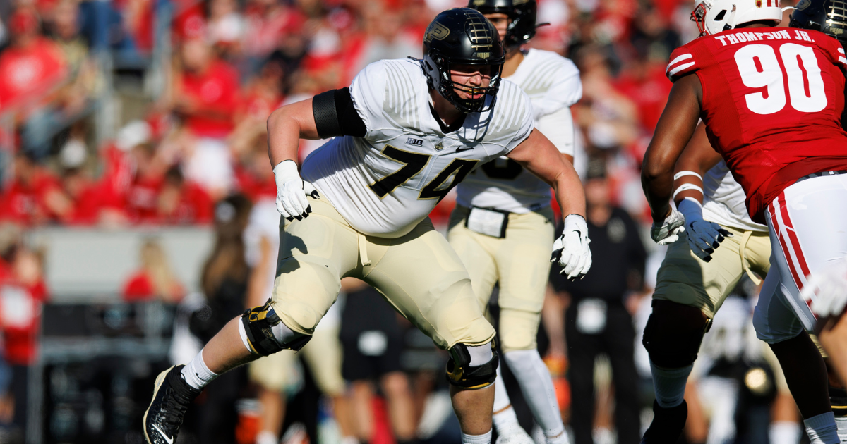 Purdue OT Eric Miller has entered the portal - On3