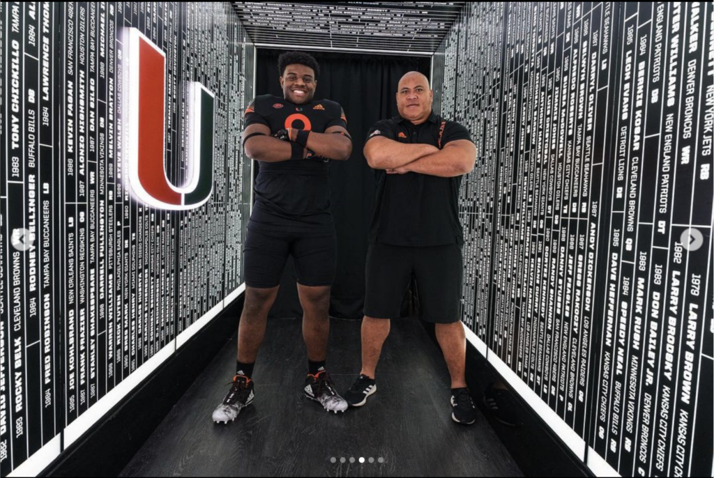 Inside 5-star Justin Scott's Miami commitment