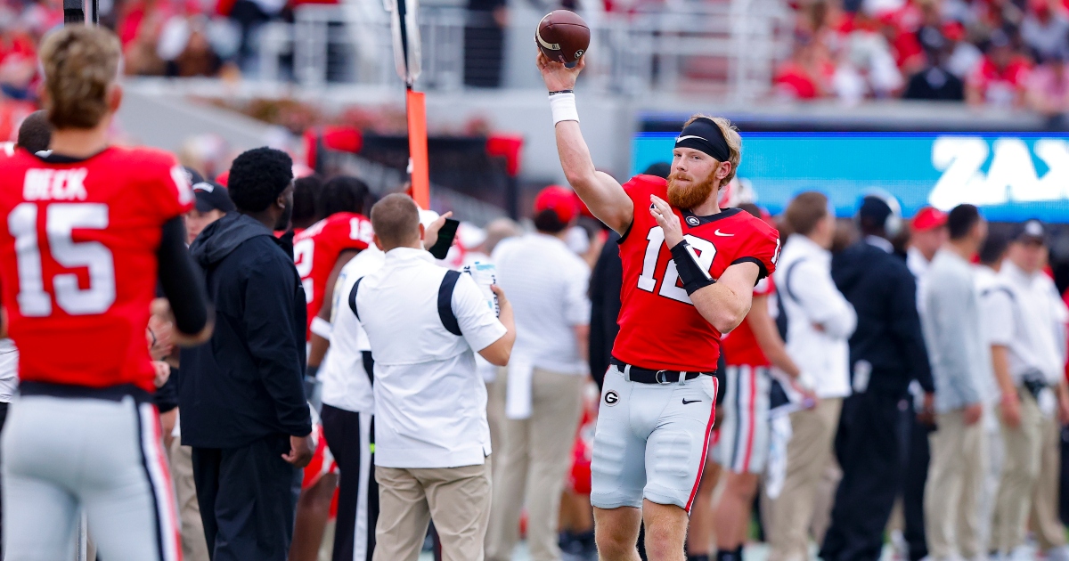 Brock Vandagriff says Georgia's quarterback room has a 'great vibe' - On3