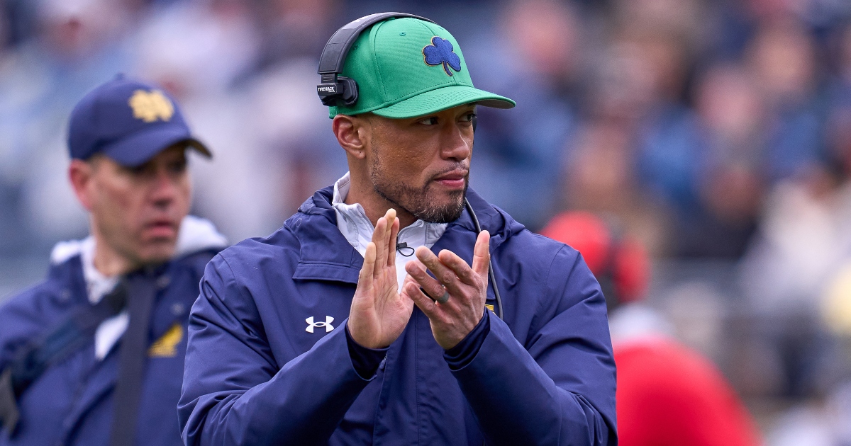 Marcus Freeman says Jaden Greathouse 'stuck out' in spring game - On3