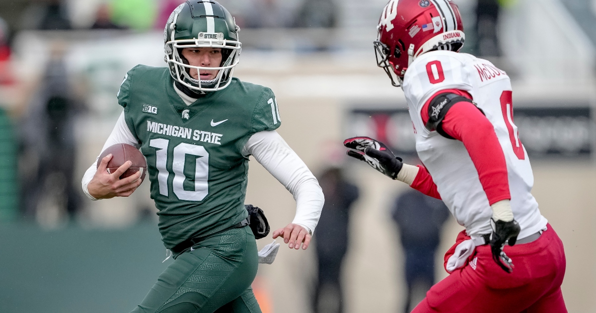 Blockbuster News: Michigan State's Payton Thorne hits the transfer portal - what it means and ...